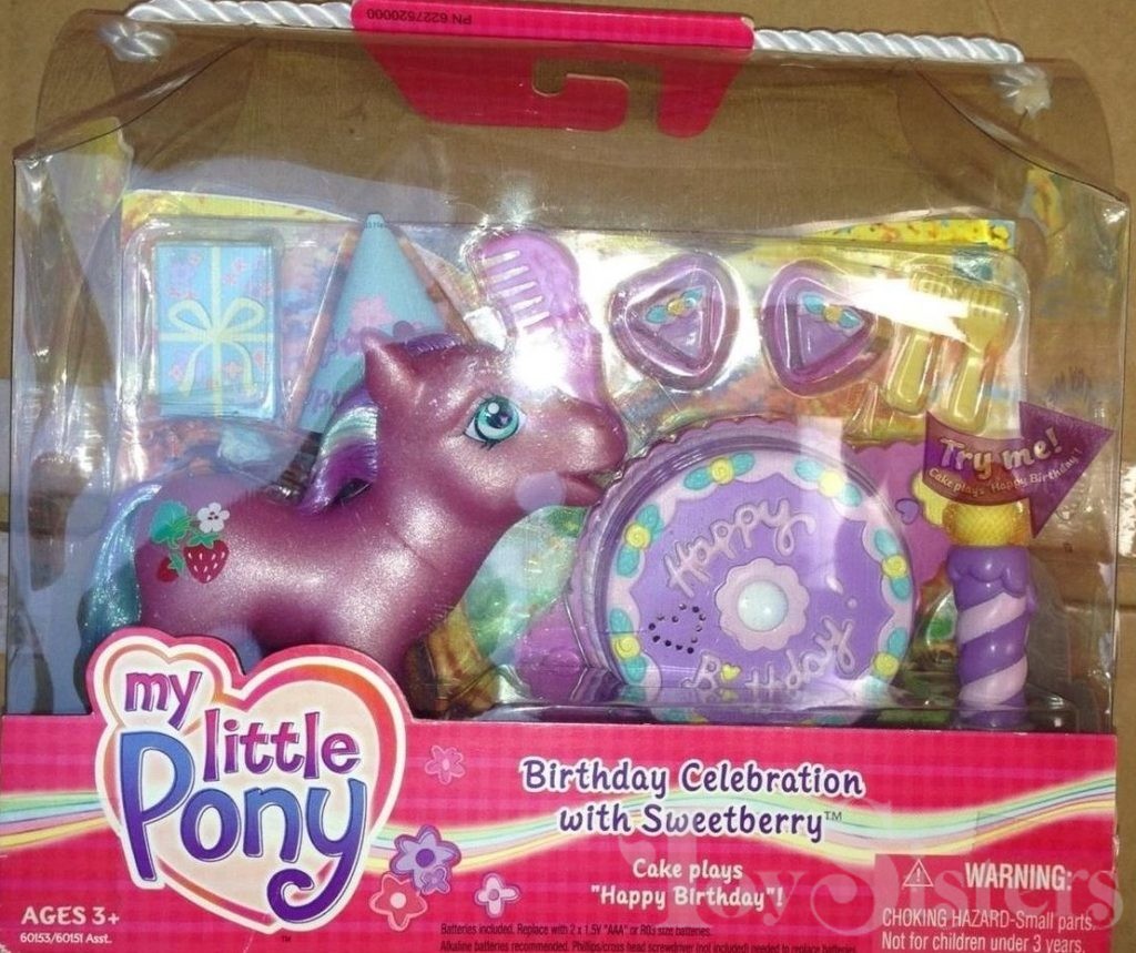 G3 My Little Pony Sweetberry (Birthday Celebration) – Toy Sisters