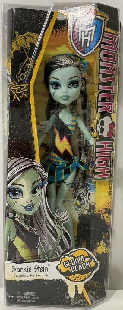Monster High Gloom Beach Frankie Stein (2010/2011/2014) - Toy Sisters