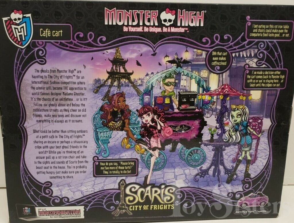 Monster High Scaris City of Frights Cafe Cart (2012) #Y4308 - Toy Sisters