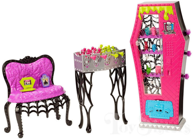 Monster High Student Lounge Social Spots Playset (2014) #BJR21 - Toy ...