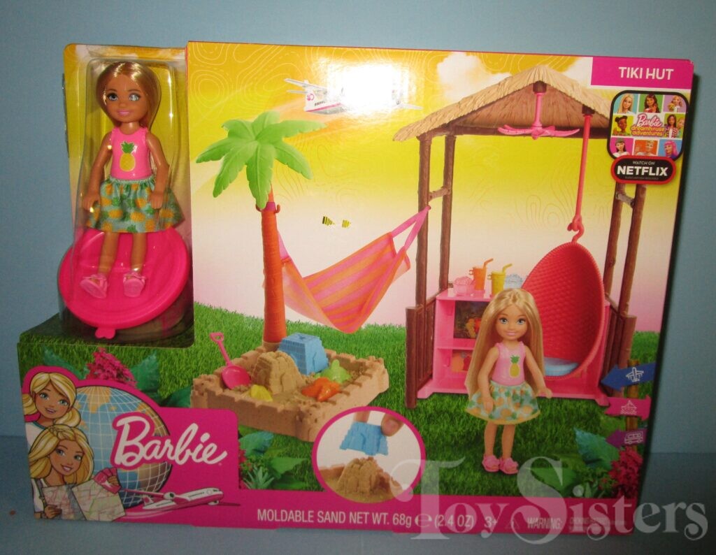 2018/2019 Barbie Dreamhouse Adventures Tiki Hut Chelsea Doll (FWV24 ...