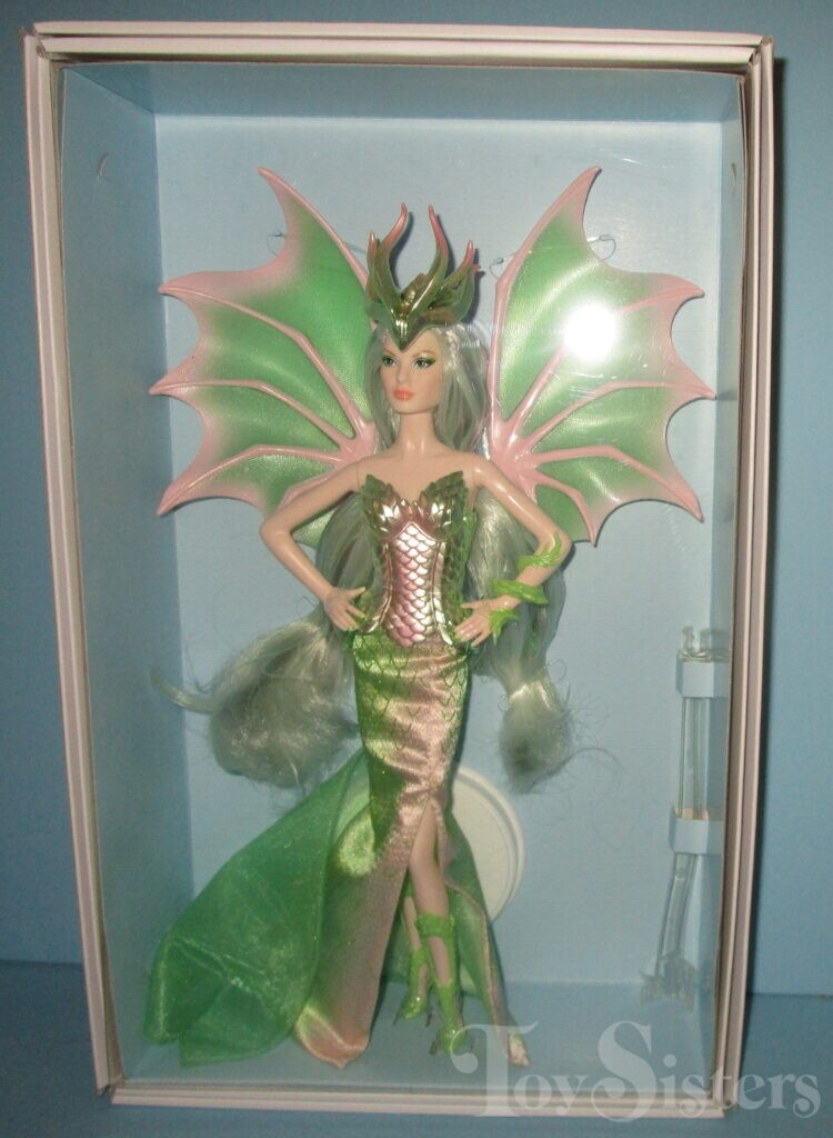 2019 Mythical Muse Series Dragon Empress Barbie (GHT44) - Toy Sisters
