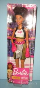 2018/2019 You Can Be Anything Boxer Barbie (GJL64) - Toy Sisters