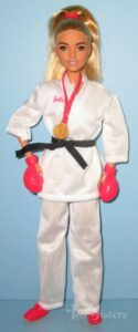 2020/2021 Tokyo Olympics Karate Barbie (GJL74) - Toy Sisters