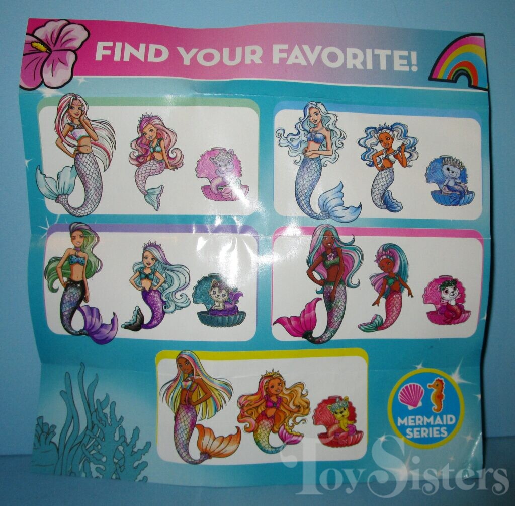 2019/2020 Series 4 Mermaid Color Reveal Barbie Shell (GTP43) - Toy Sisters