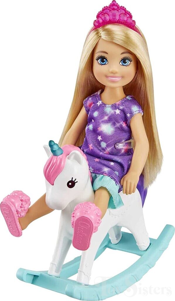 2020/2021 Barbie Dreamtopia Chelsea & Fairytale Swing Playset (GTF50 ...