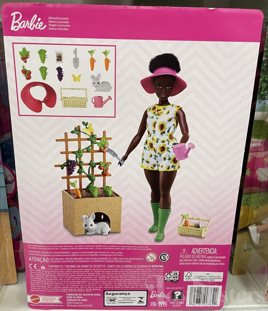 2021/2022 Barbie Gardening Playset & Doll (HCD45) - Toy Sisters
