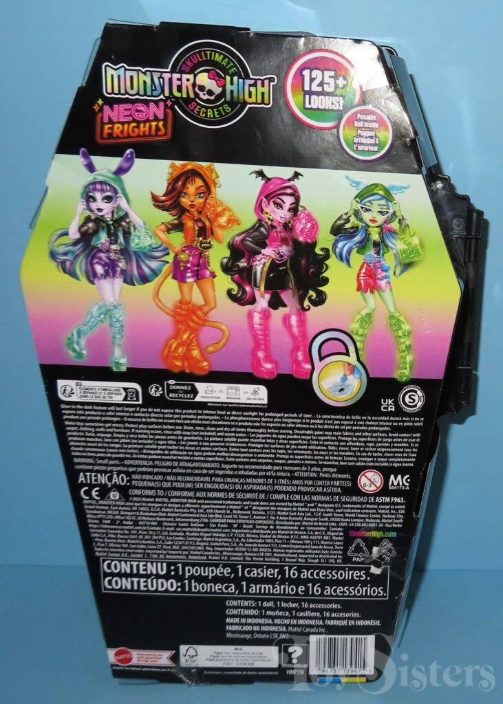 Monster High Skulltimate Secrets Neon Frights Frankie Stein (2023 ...