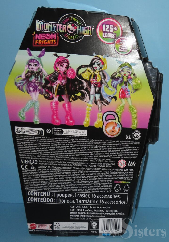 Monster High Skulltimate Secrets Neon Frights Toralei Stripe (2023 ...