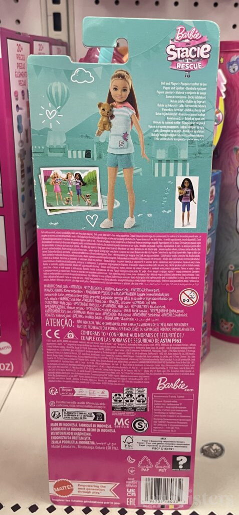 2023 Barbie and Stacie to the Rescue Stacie Doll & Puppy (HRM05) - Toy ...