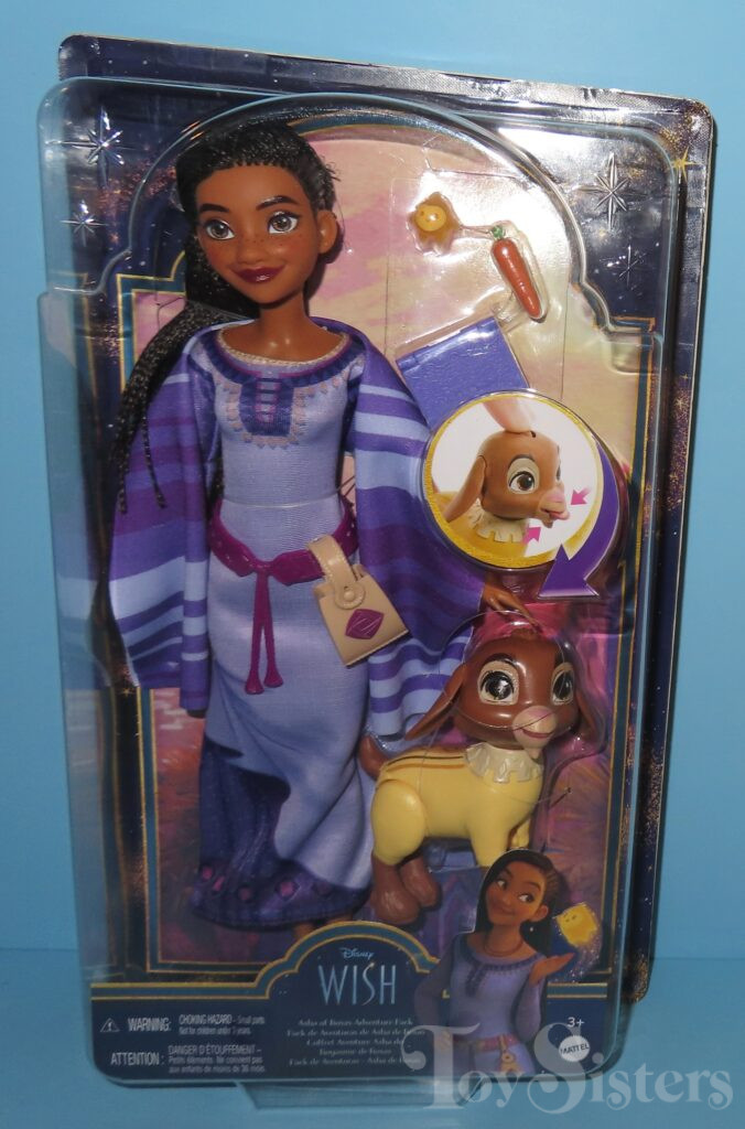 Disney Mattel Wish Adventure Pack Asha Doll (2023) - Toy Sisters