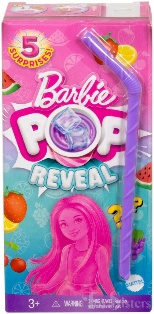 2023 Barbie Pop Reveal Chelsea Grape Fizz Doll (HRK58-HRK61) - Toy Sisters