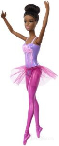 2024 Barbie Budget Ballerina Doll Purple (HRG36) - Toy Sisters