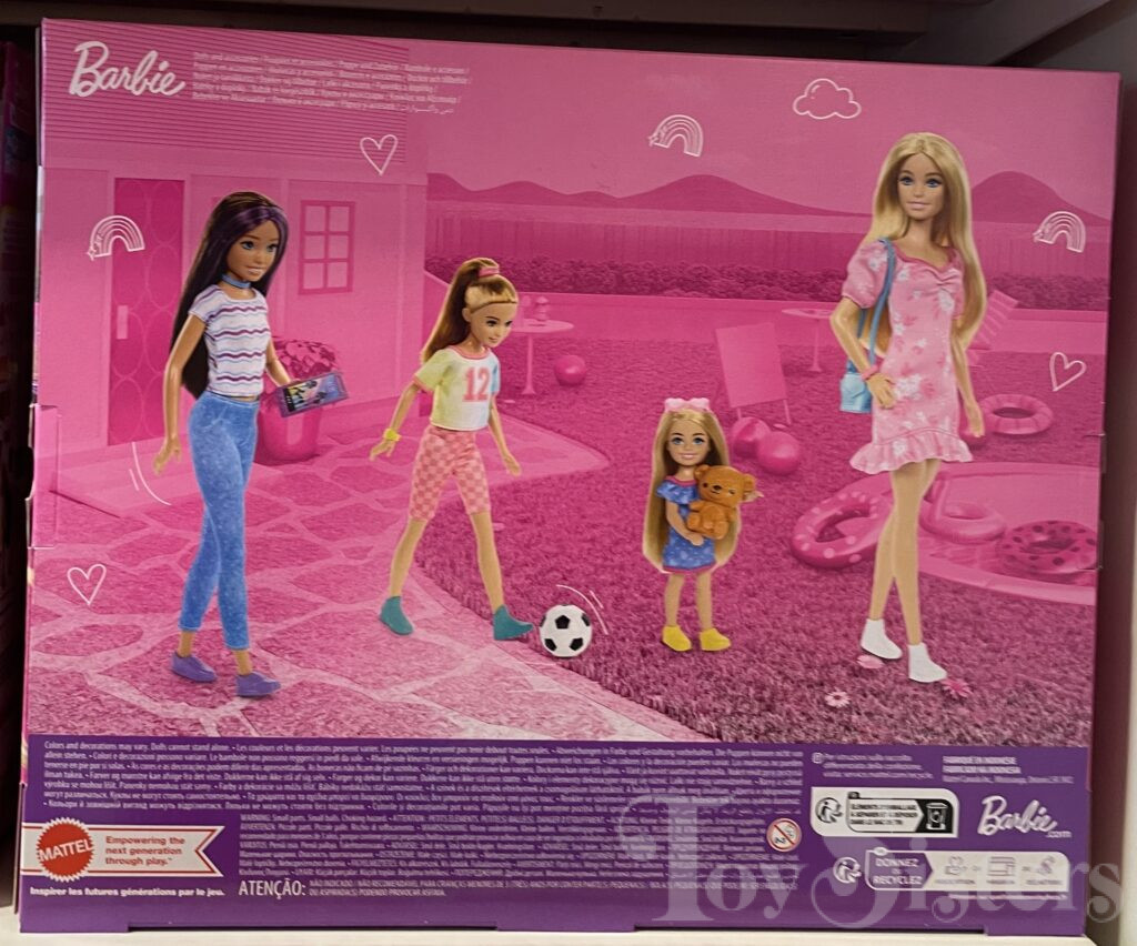2024 Barbie & Sisters Stacie, Chelsea, Skipper Doll Set & Accessories ...