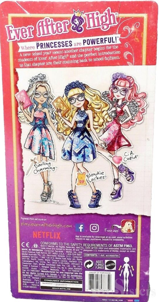Ever After High Back to School Darling Charming - Toy Sisters
