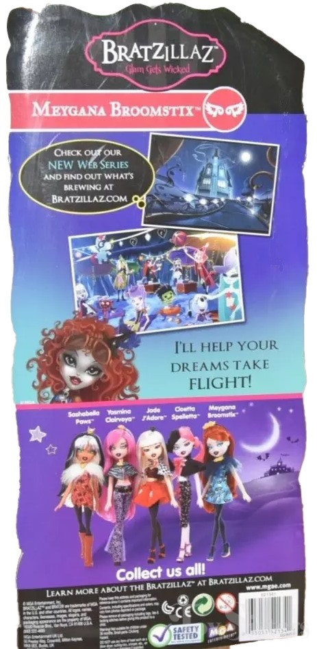 Bratzillaz Meygana Broomstix Core - Toy Sisters