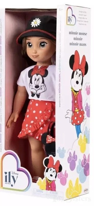 Disney Ily 4ever 18″ Minnie Mouse Inspired Flower Hat Brunette Doll ...