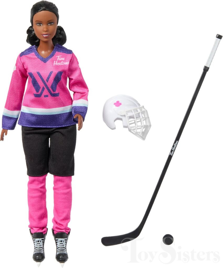 2025 Tim Hortons Hockey Player Barbie AA (JGD27) - Toy Sisters