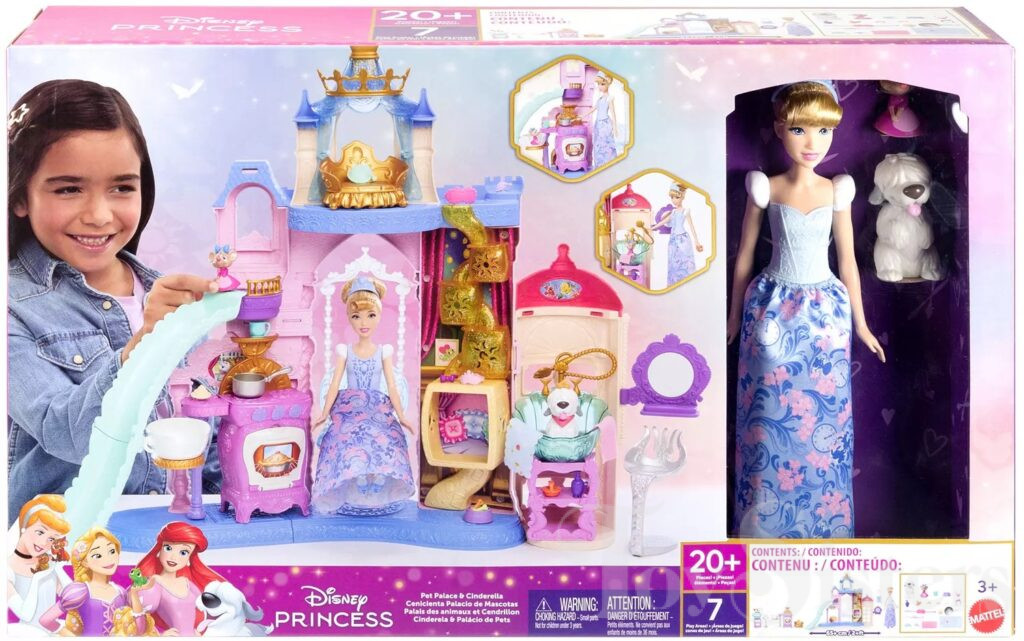 Disney Dolls Mattel #5 Cinderella Pet Palace Doll (2025) - Toy Sisters